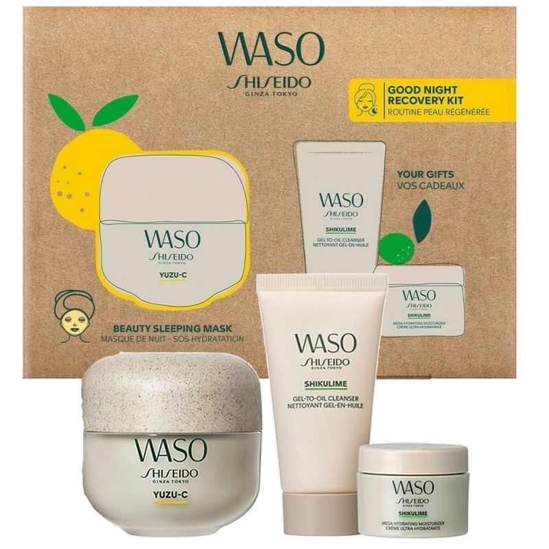 Shiseido Waso Good Night Recovery Kit
